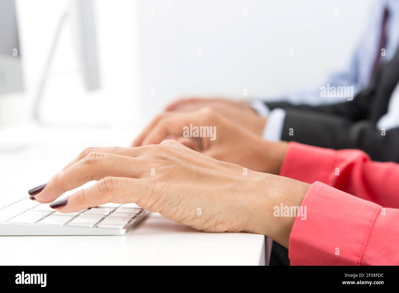 Work computer close up corporate hi-res stock photography and images ...