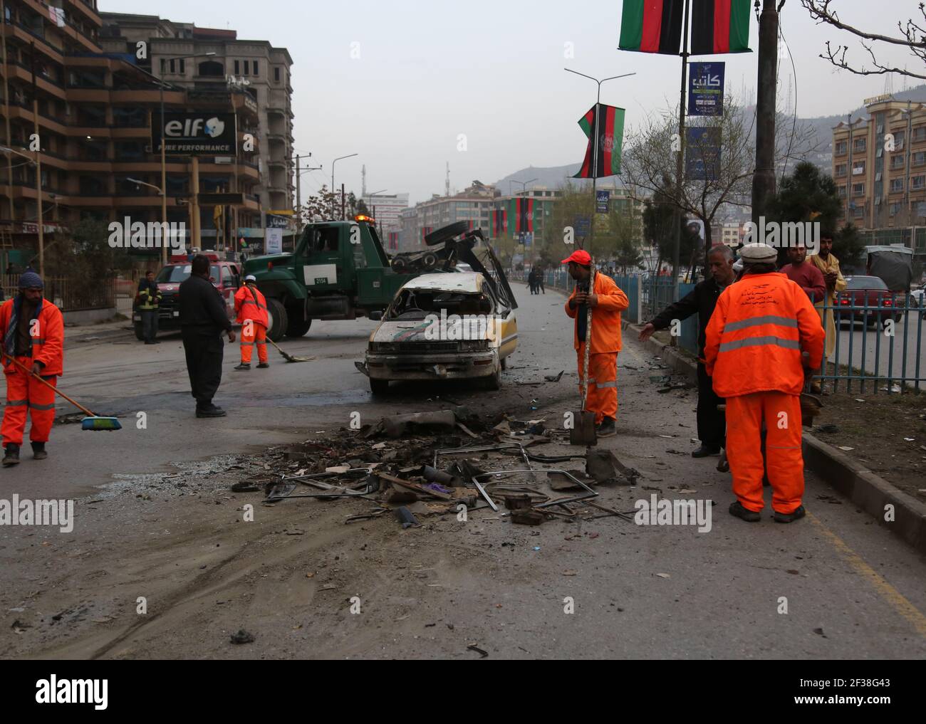 Afghanistan kabul blast bus hi-res stock photography and images - Alamy