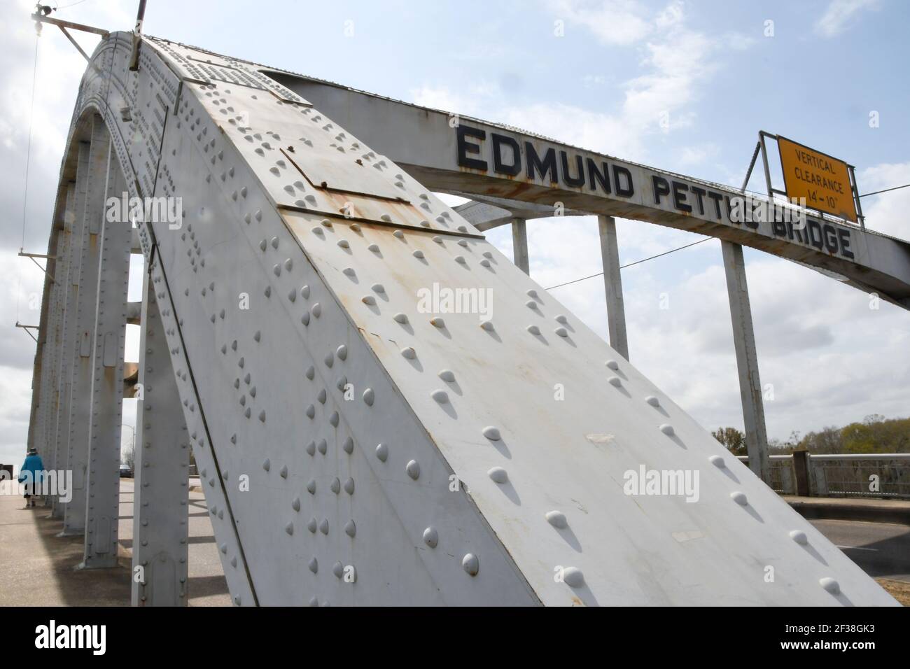 Selma, Alabama, USA. 15th Mar, 2021. The Edmund Pettus Bridge in Selma ...