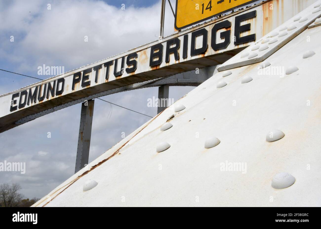 Selma, Alabama, USA. 15th Mar, 2021. The Edmund Pettus Bridge in Selma ...