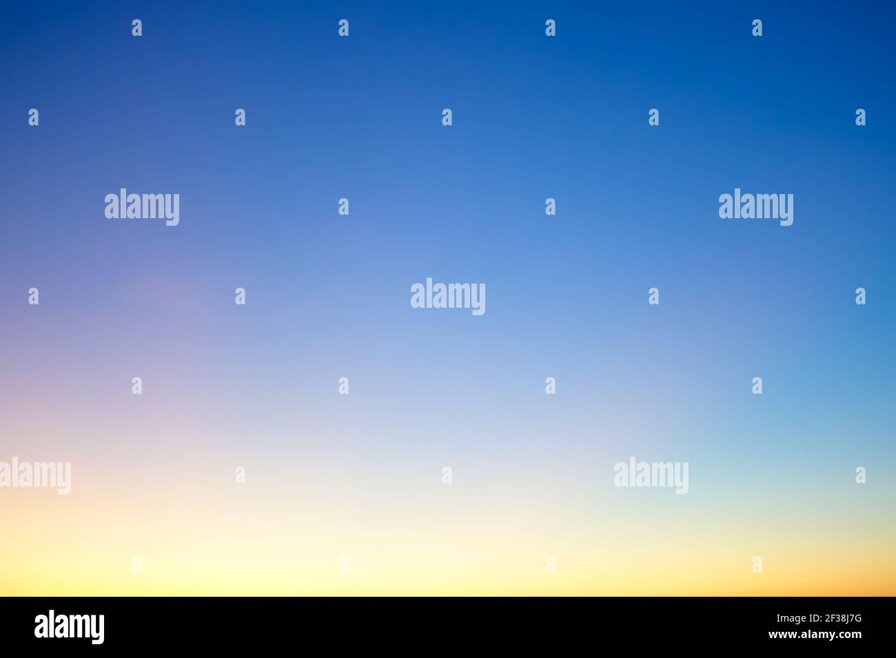 Gradient evening blue sky for background Stock Photo - Alamy