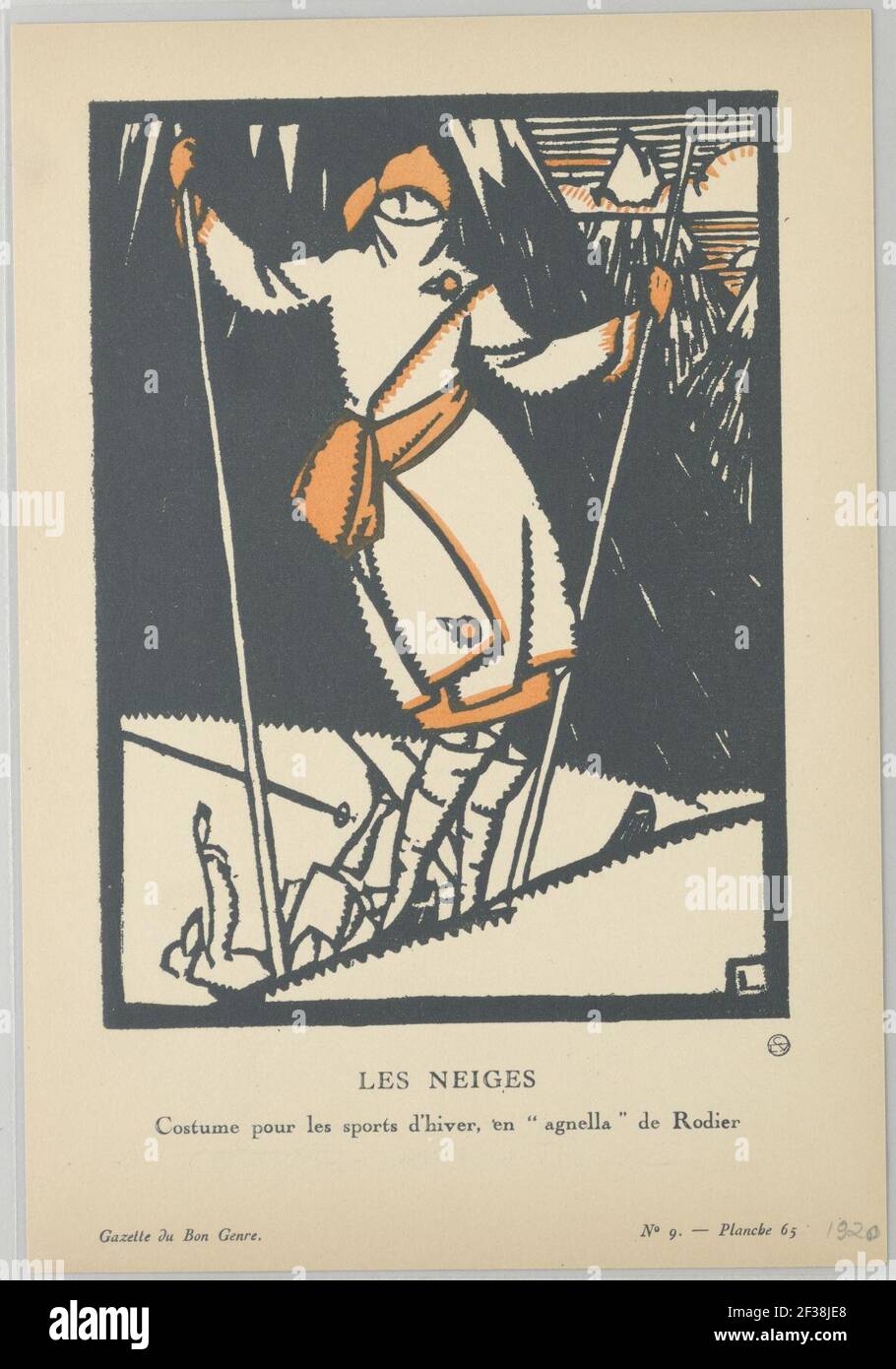 Print (France), 1920 Stock Photo - Alamy
