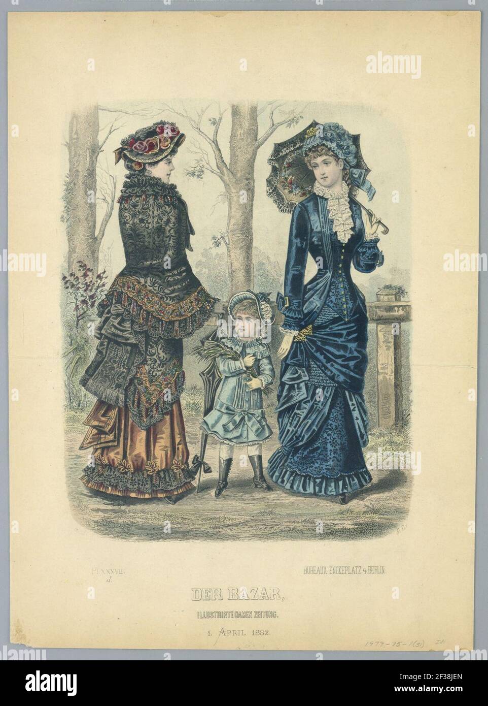 Print (France), April 1882 Stock Photo - Alamy