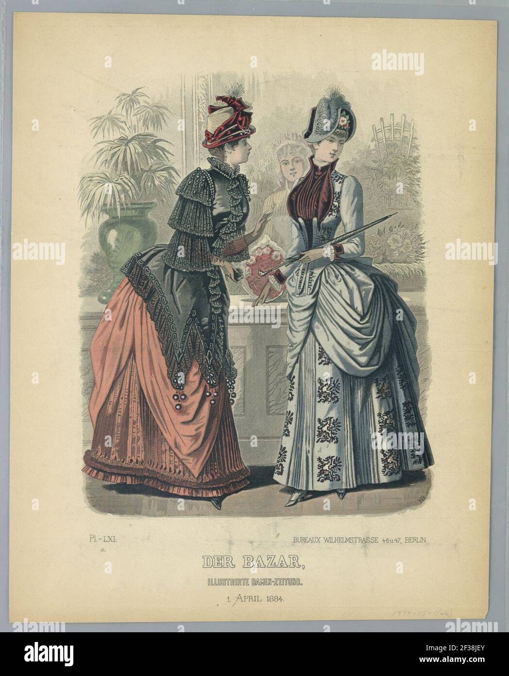 Print (France), April 1884 Stock Photo - Alamy