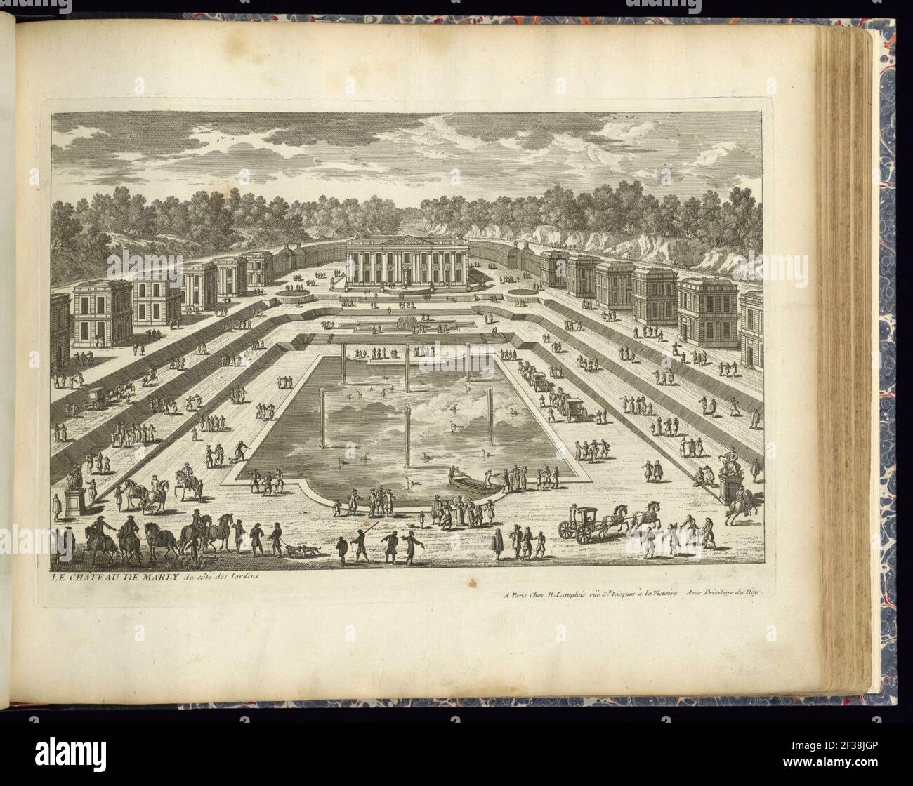 Print (France), ca. 1660 Stock Photo - Alamy