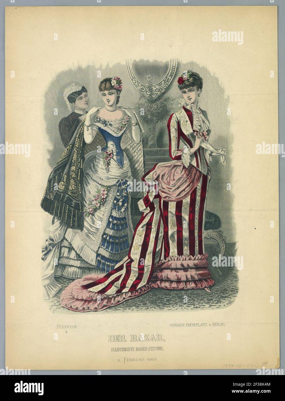 Print (France), February 1883 Stock Photo - Alamy