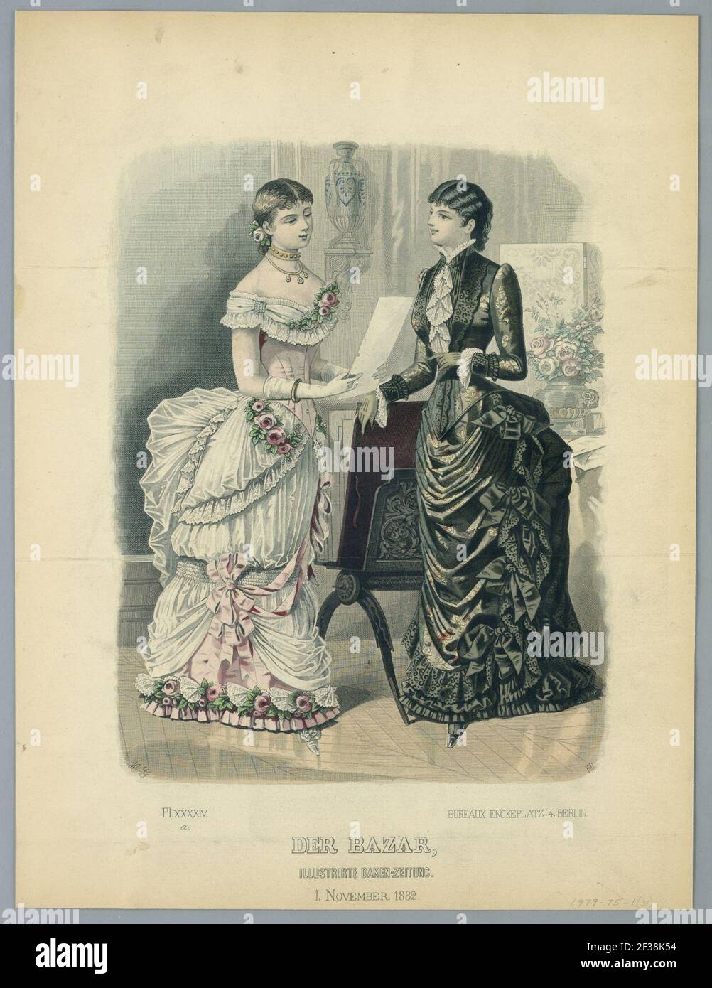 Print (France), November 1882 Stock Photo - Alamy