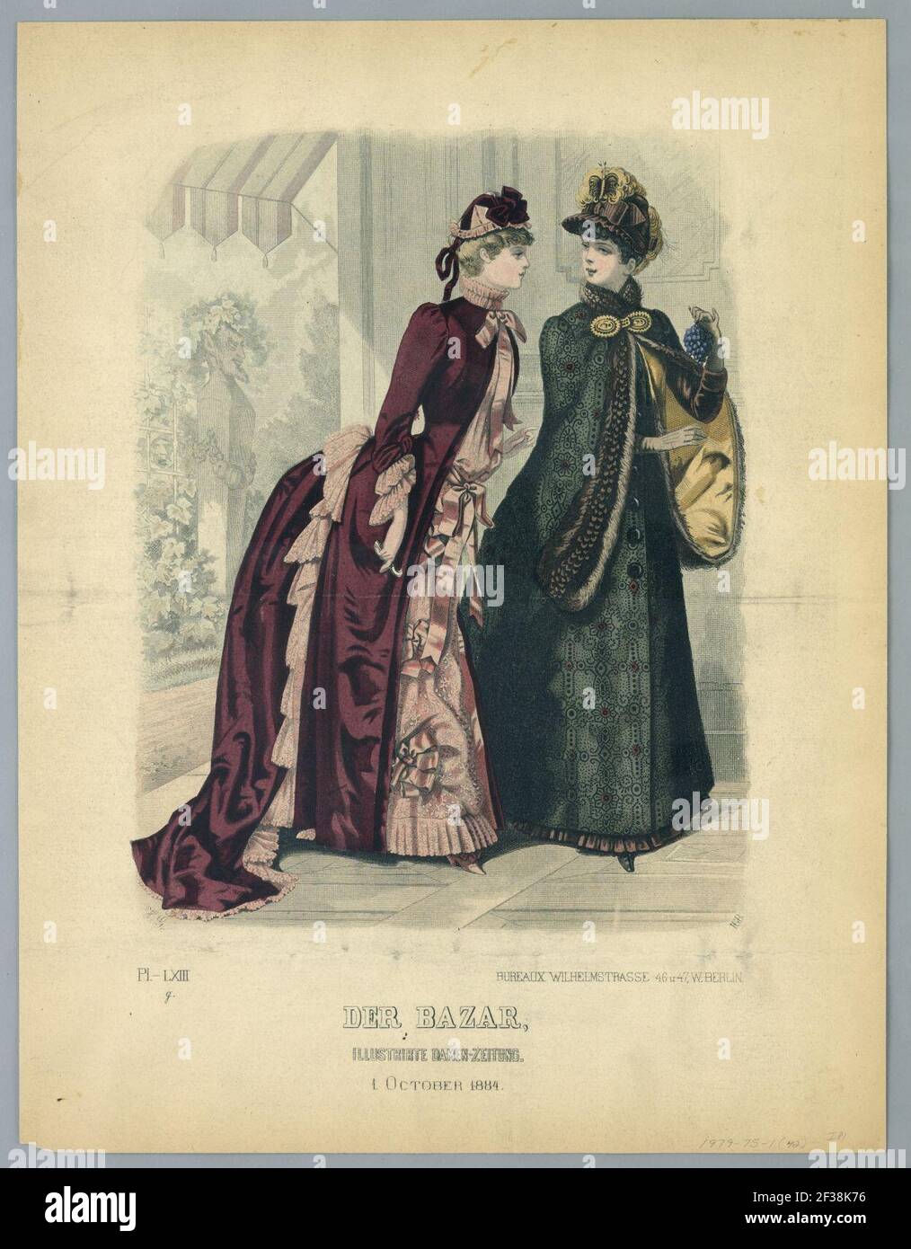 Print (France), October 1884 Stock Photo - Alamy