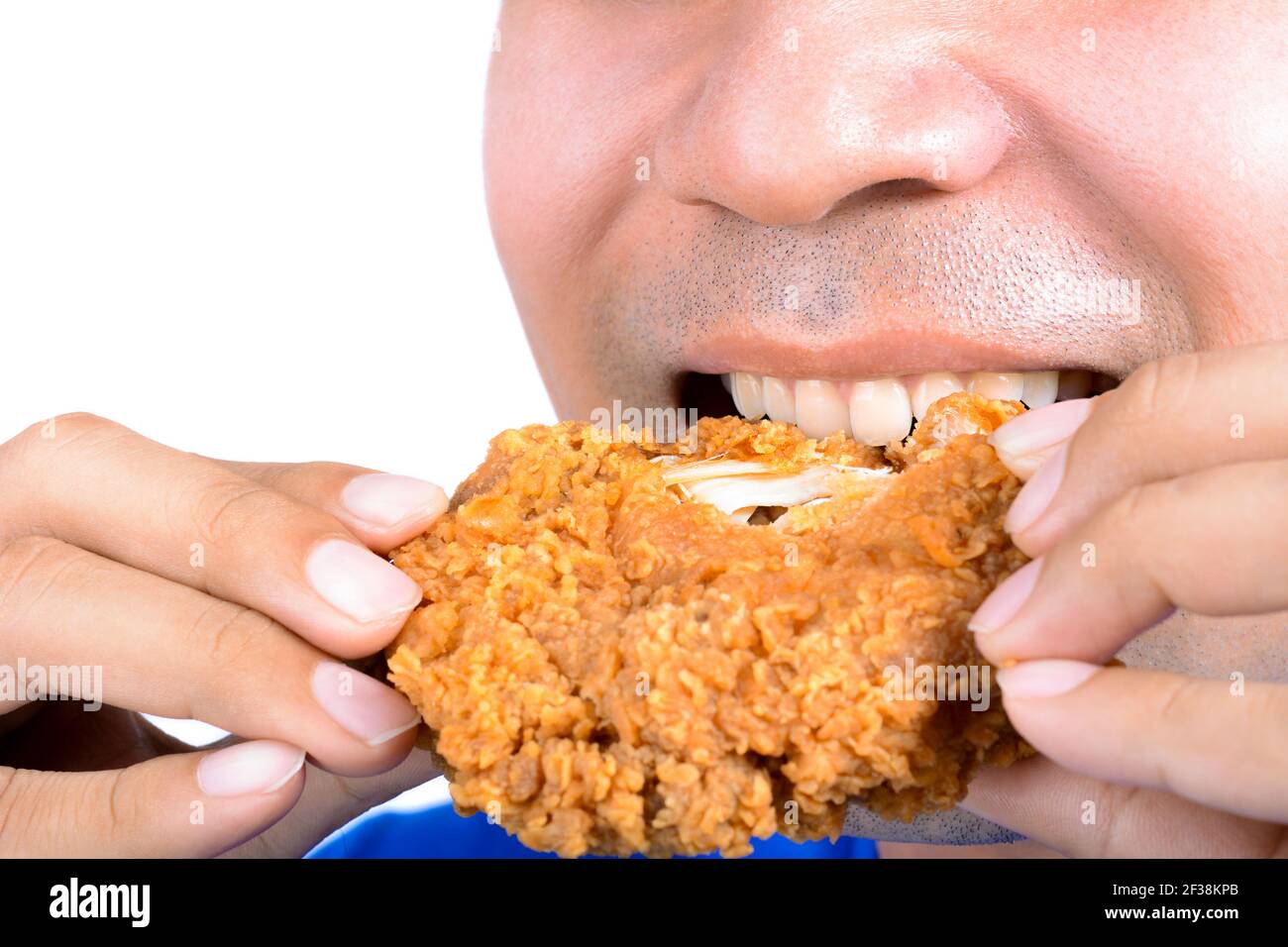 Mouth biting food hi-res stock photography and images - Alamy