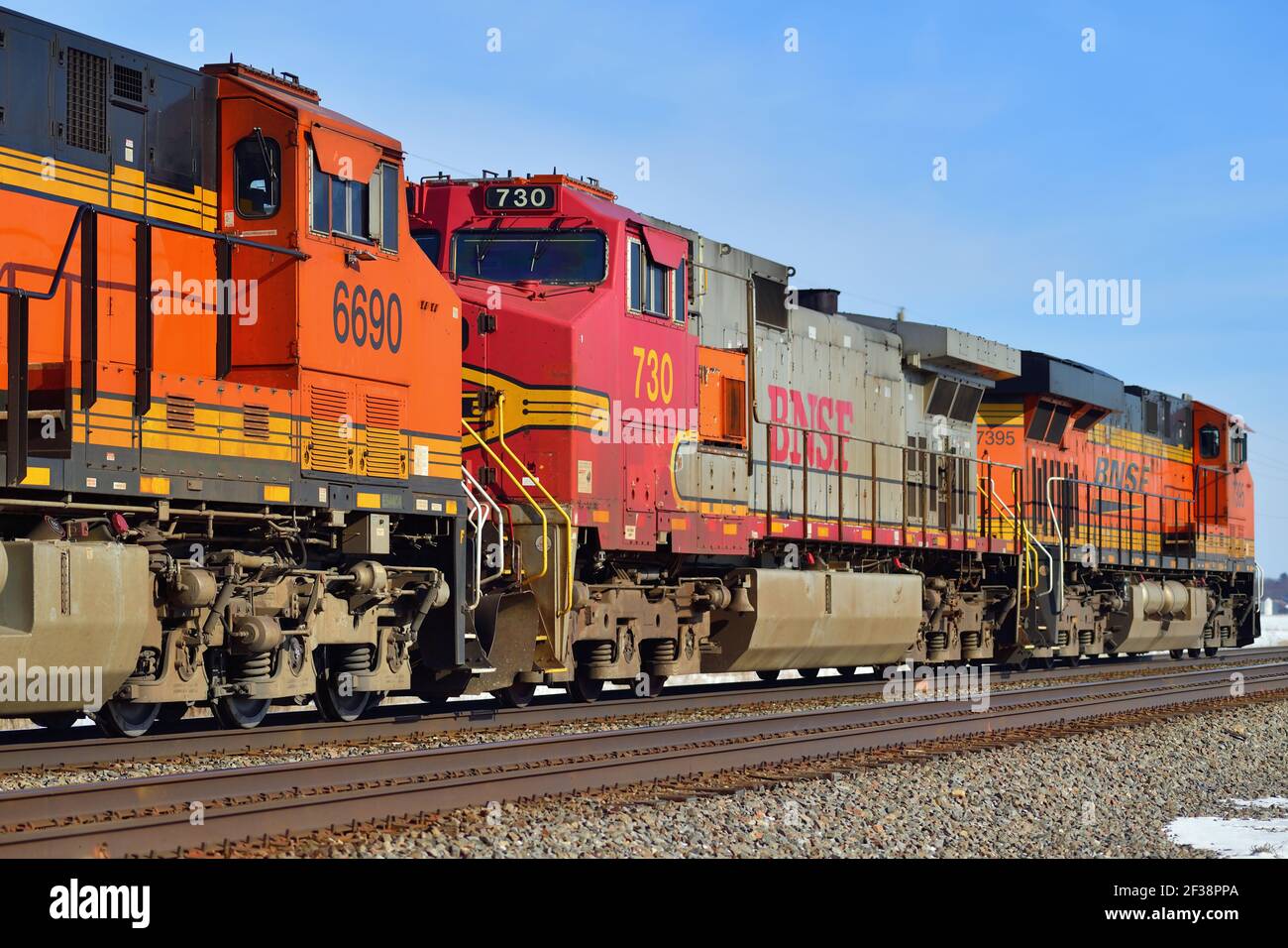 Burlington northern railway hi-res stock photography and images - Alamy