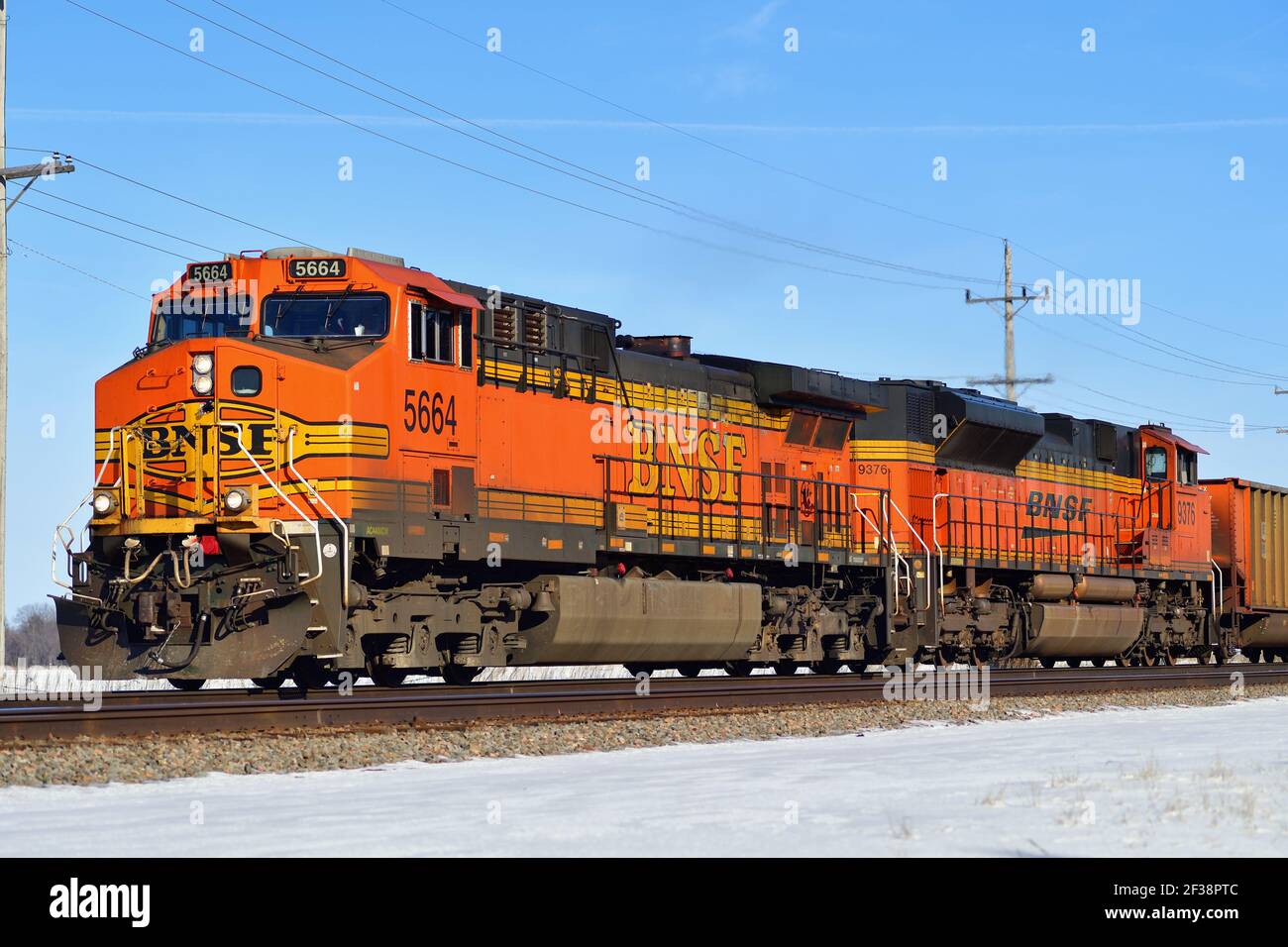 Burlington northern railway hi-res stock photography and images - Alamy