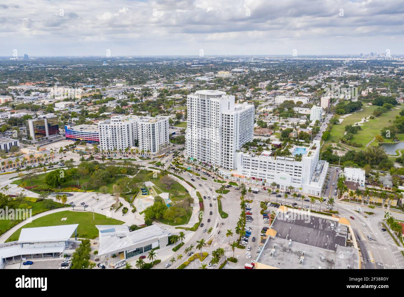 Circ Residences Hollywood Florida USA Stock Photo - Alamy