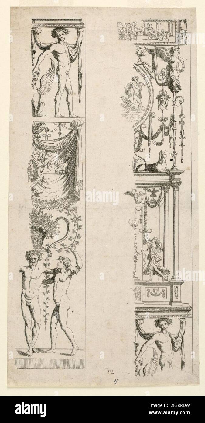 Grotesque ornament hi-res stock photography and images - Alamy