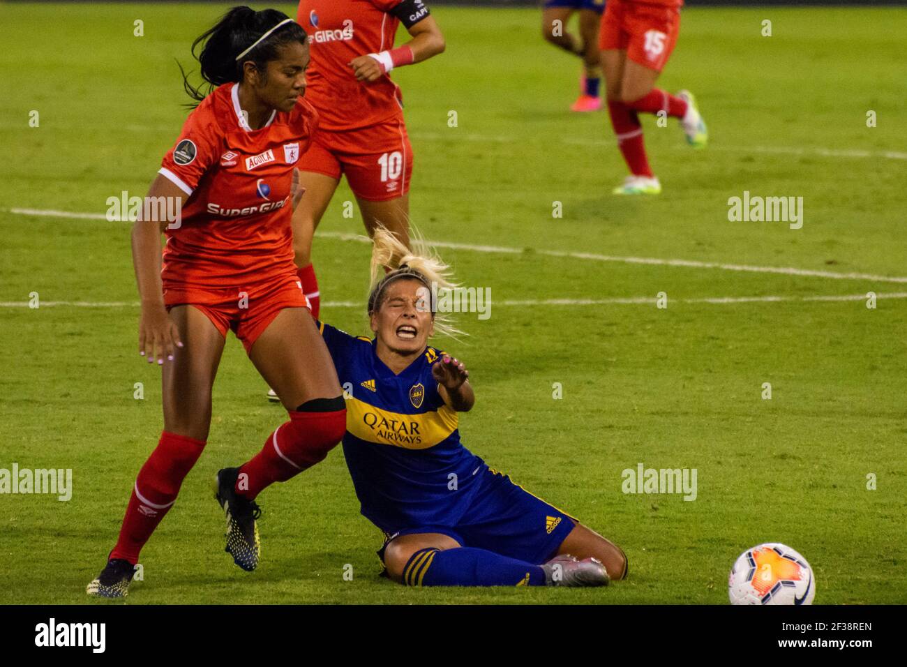 Buenos Aires, Argentina. 14th Mar, 2021. Daniela Arias (#2 America de ...