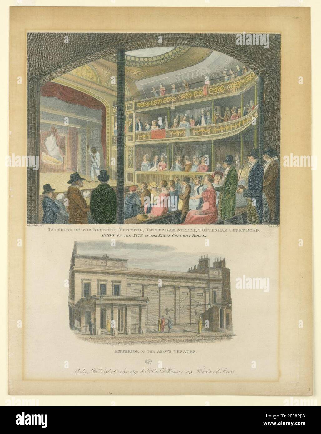 Print, Interior and Exterior Views of the Regency Theater, Tottenham ...