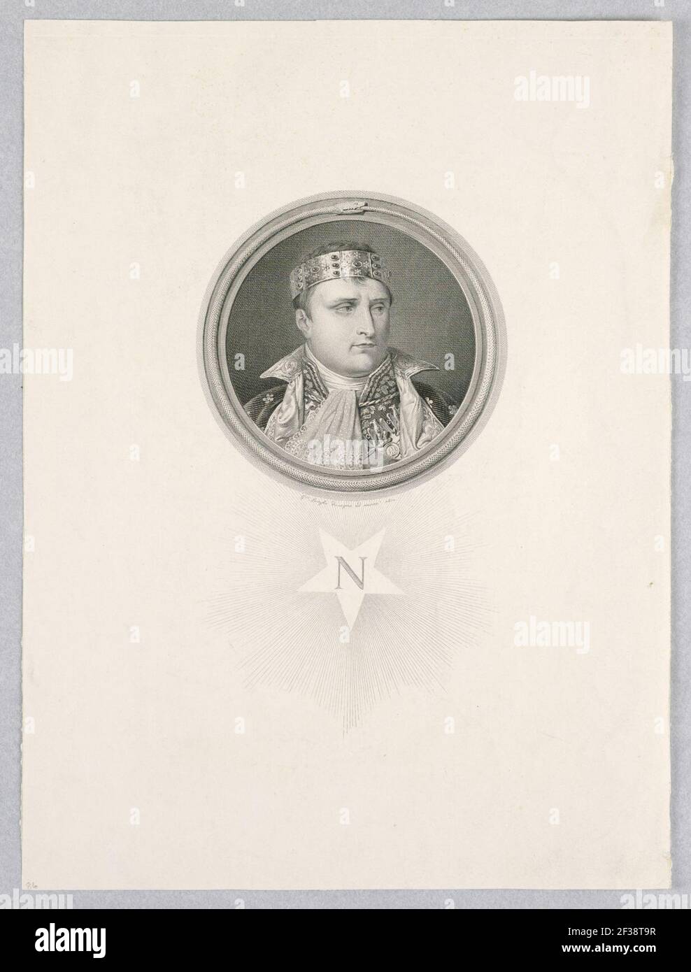 Print, Napoleon, 1812 Stock Photo - Alamy