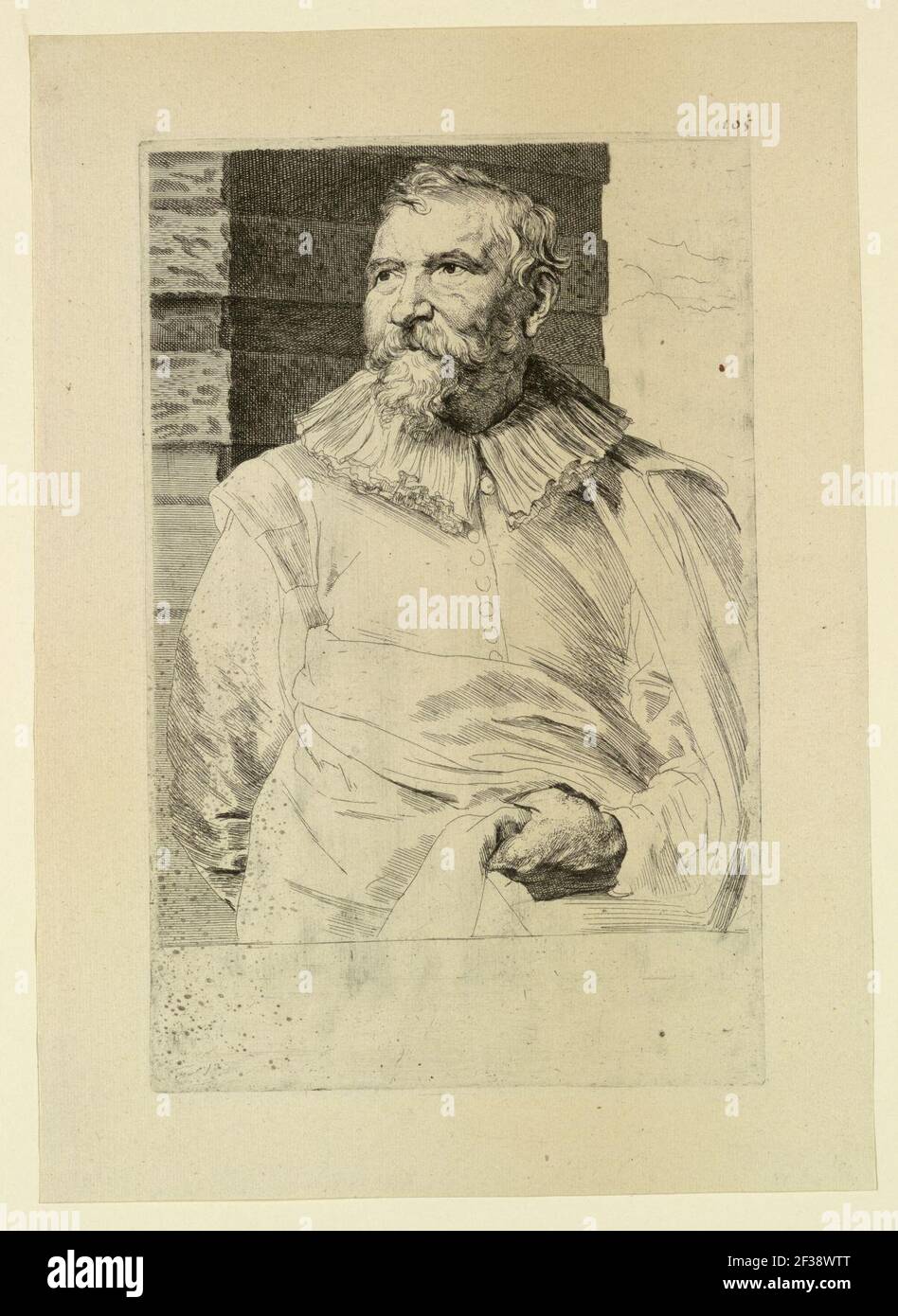 Print, Portrait of Adam van Noort Stock Photo - Alamy