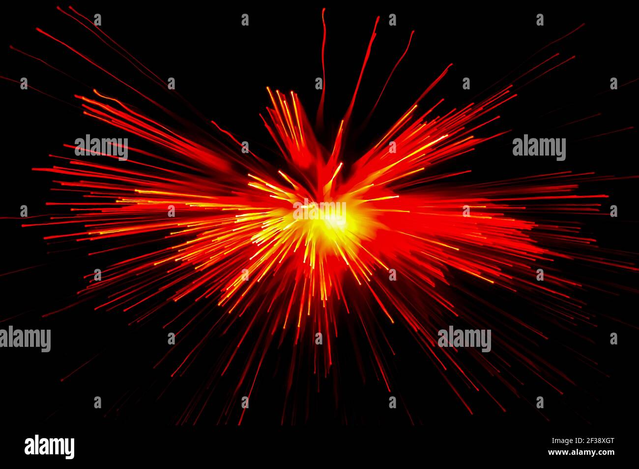 optical fiber light explosion effect, motion blur Stock Photo - Alamy