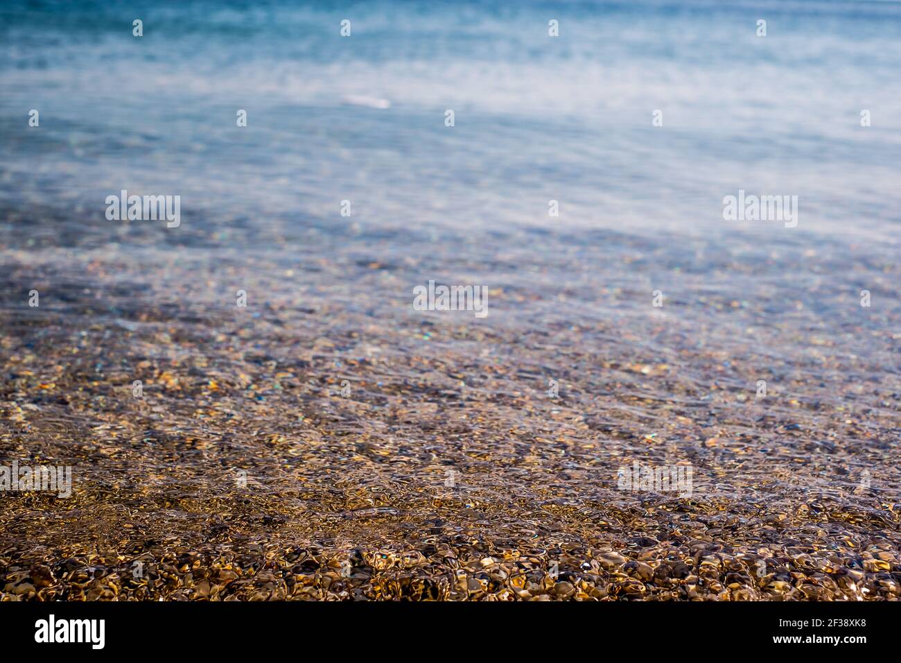 Sand coastline beach close view Stock Photo - Alamy