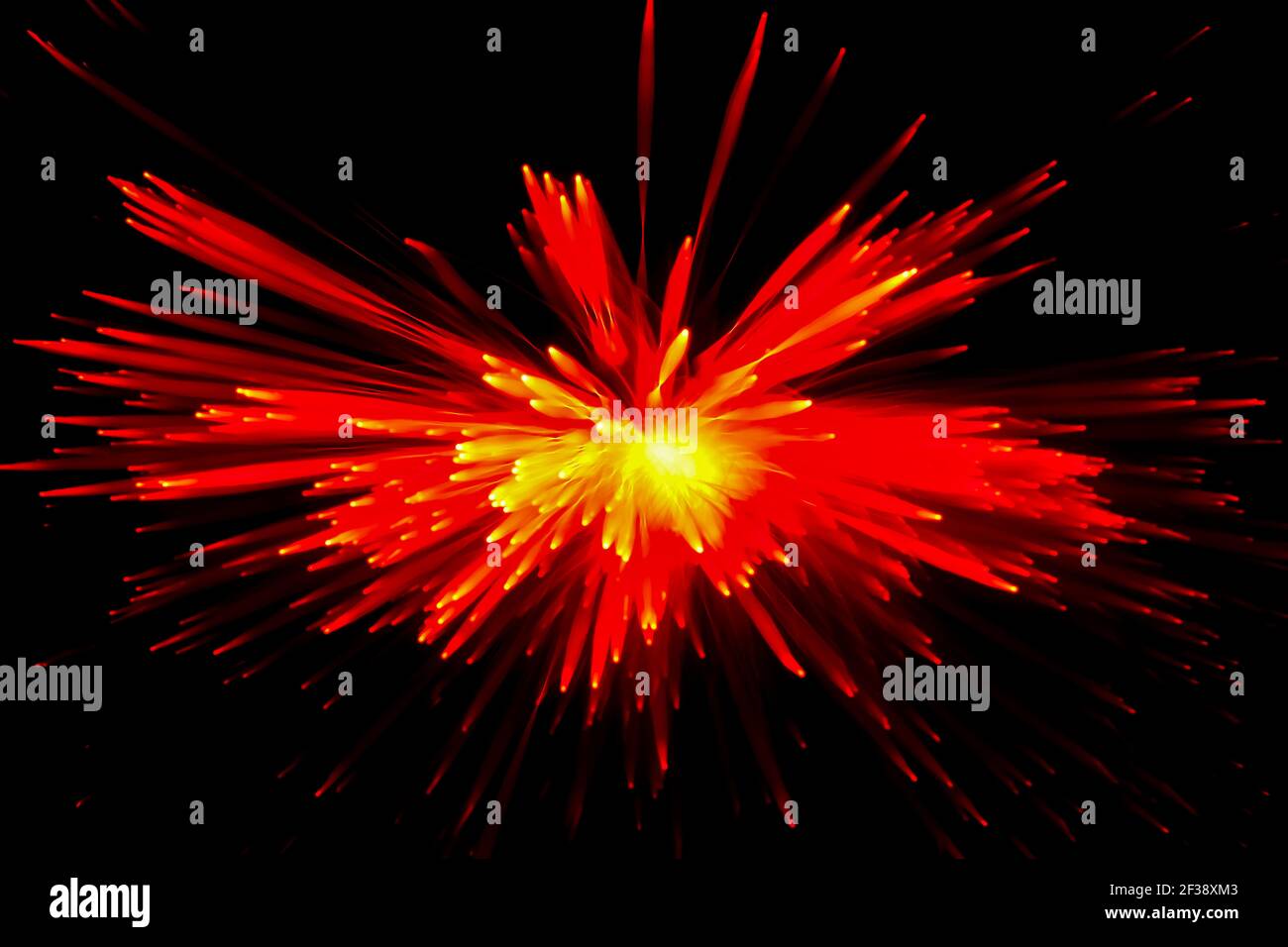 optical fiber light explosion effect, motion blur Stock Photo - Alamy