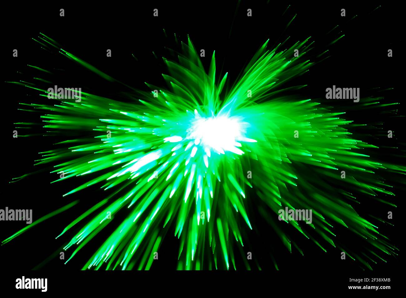 optical fiber light explosion effect, motion blur Stock Photo - Alamy