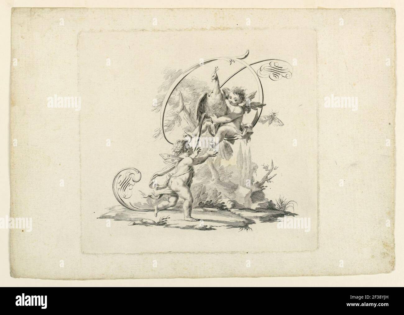 Print, The Letter P, 1775 Stock Photo - Alamy