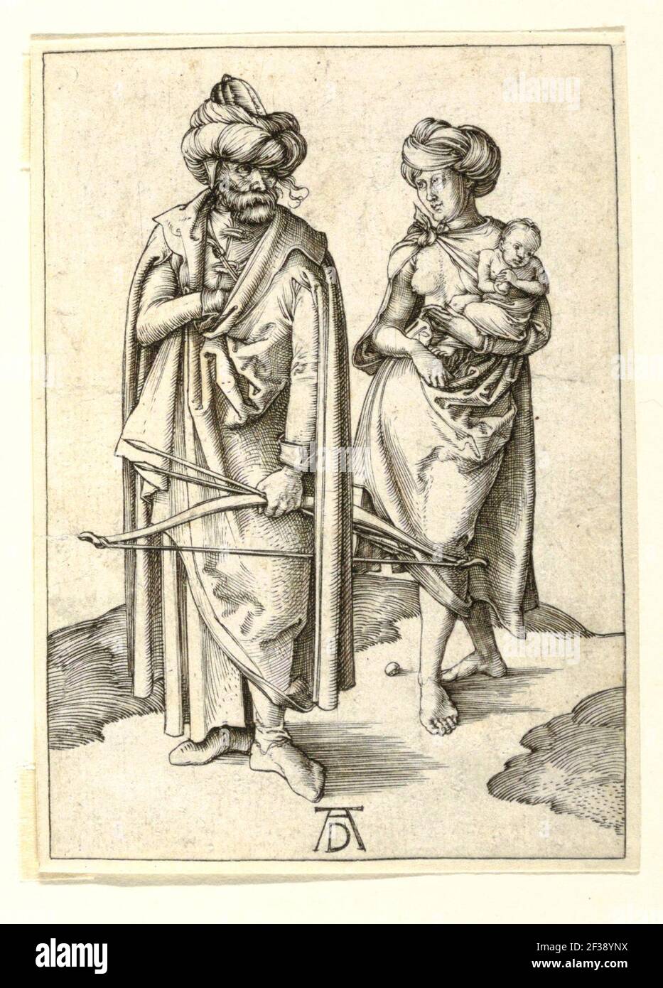 Print, The Turkish Family, ca. 1495 Stock Photo - Alamy