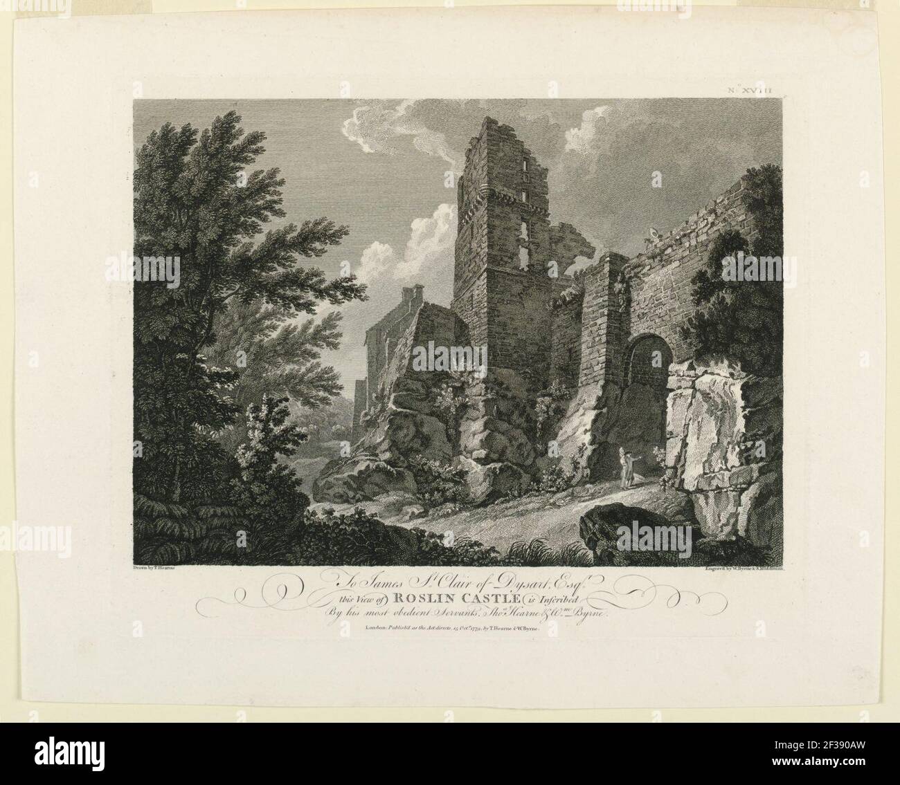 Roslyn castle hi-res stock photography and images - Alamy