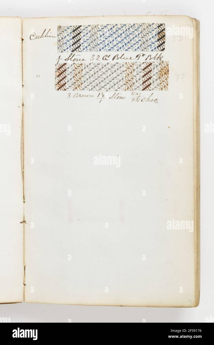 Printer's Sample Book (USA), 1875 Stock Photo - Alamy