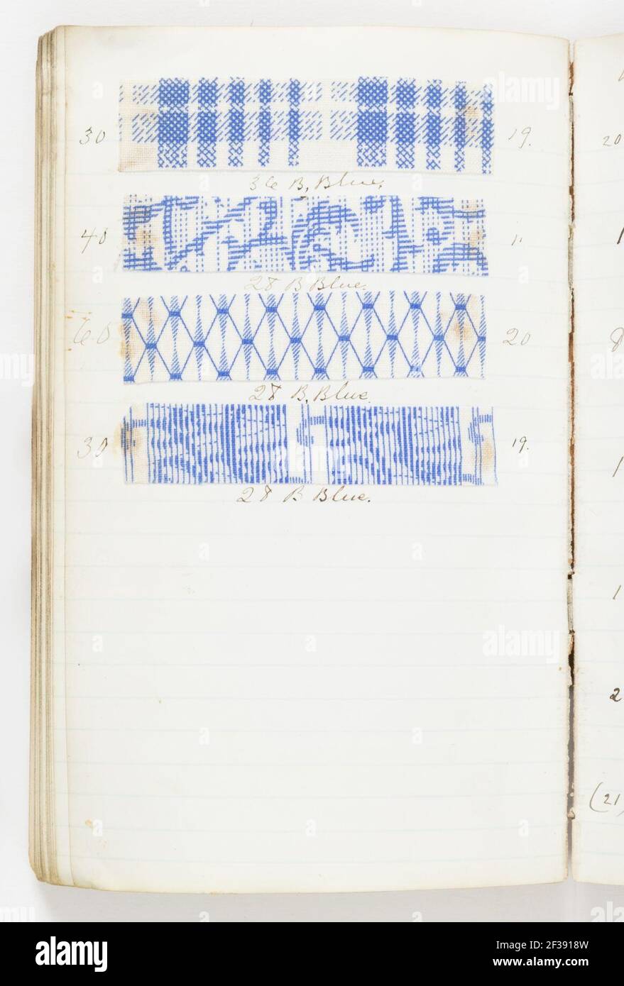 Printer's Sample Book (USA), 1875 Stock Photo - Alamy