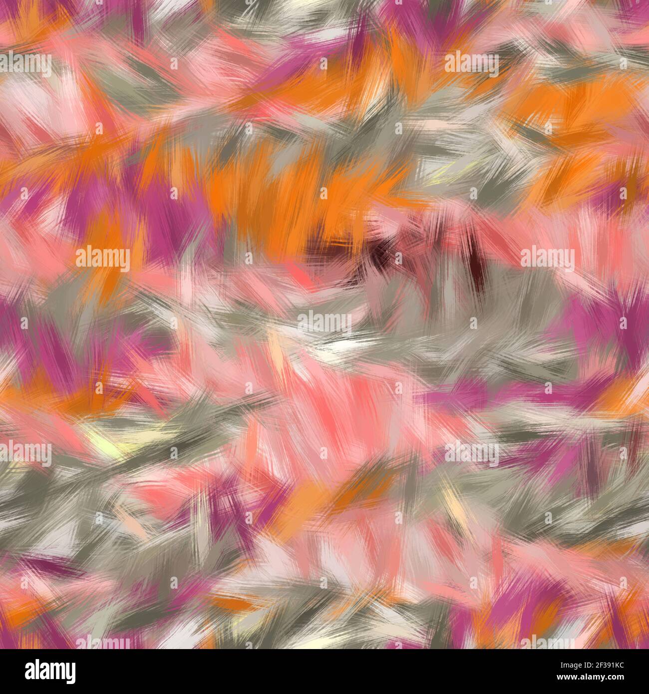 Seamless faux digital paint stroke pattern print Stock Photo - Alamy