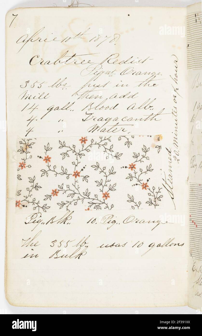 Printer's Sample Book (USA), 1878–79 Stock Photo - Alamy