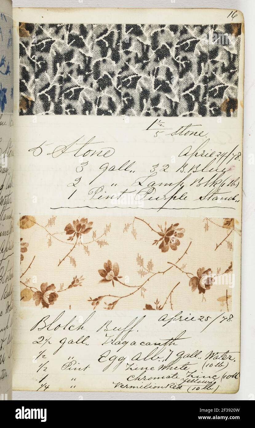 Printer's Sample Book (USA), 1878–79 Stock Photo - Alamy