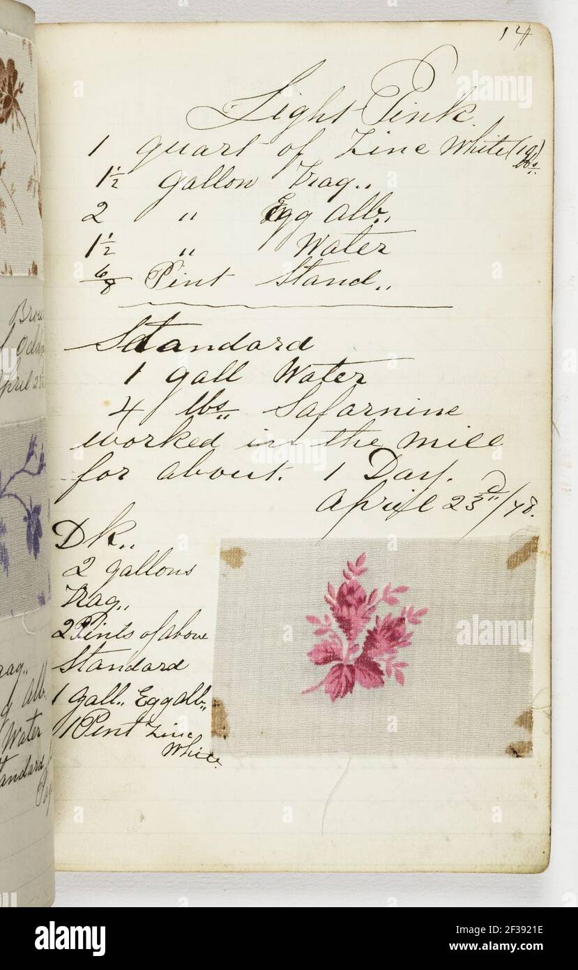 Printer's Sample Book (USA), 1878–79 Stock Photo - Alamy