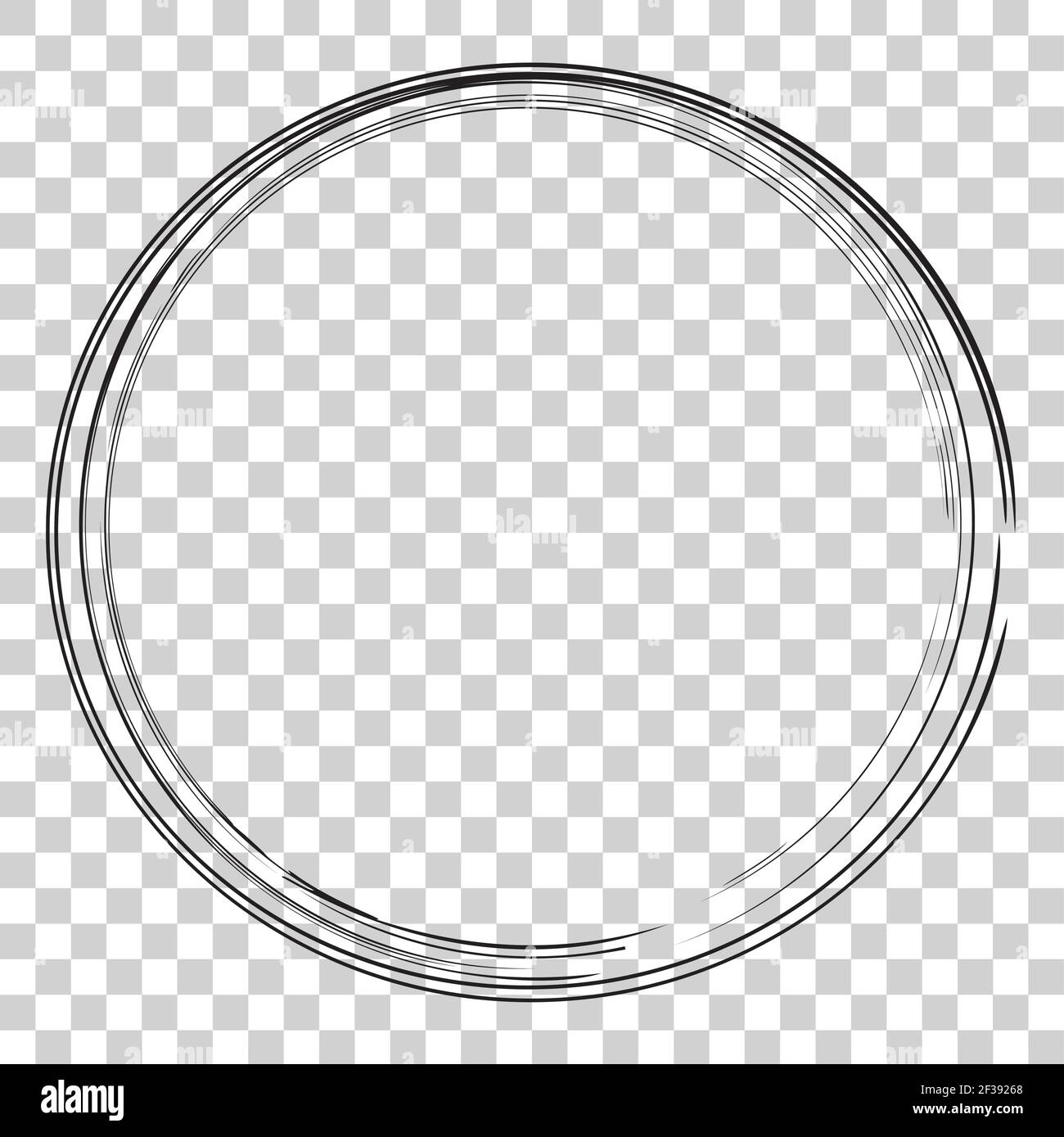Hand Draw Sketch Circle Frame from Multiple Black thic market for your ... Hand Draw Sketch Circle Frame from Multiple Black thic market for your ...