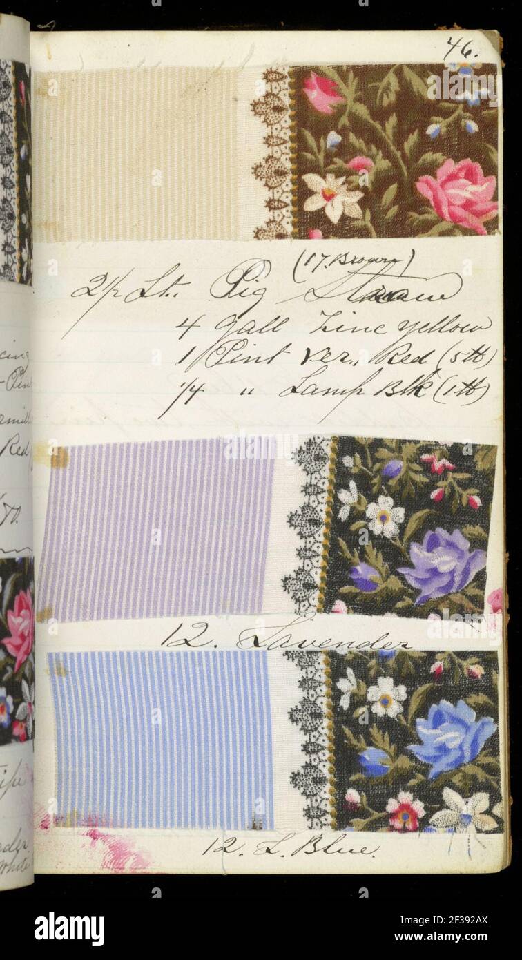 Printer's Sample Book (USA), 1880 Stock Photo - Alamy