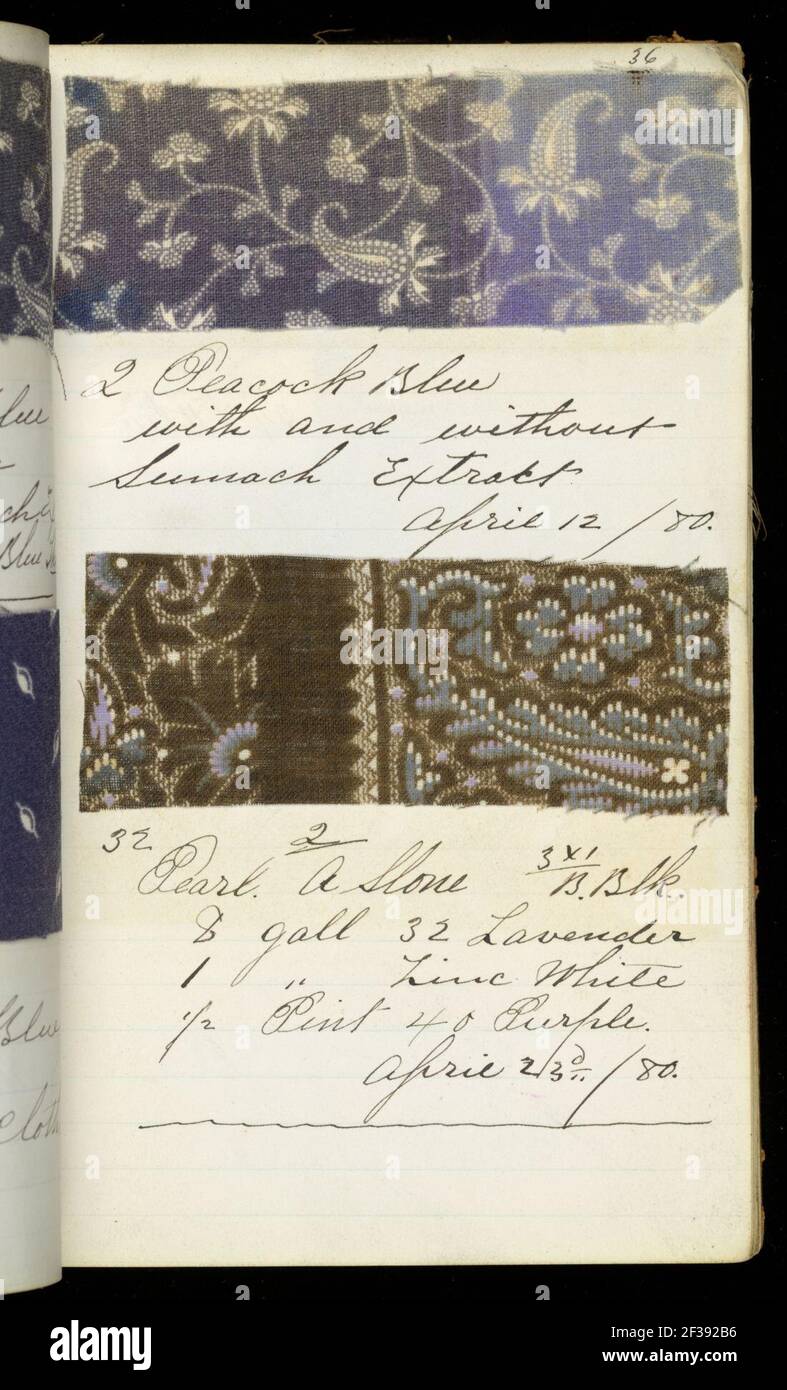 Printer's Sample Book (USA), 1880 Stock Photo - Alamy