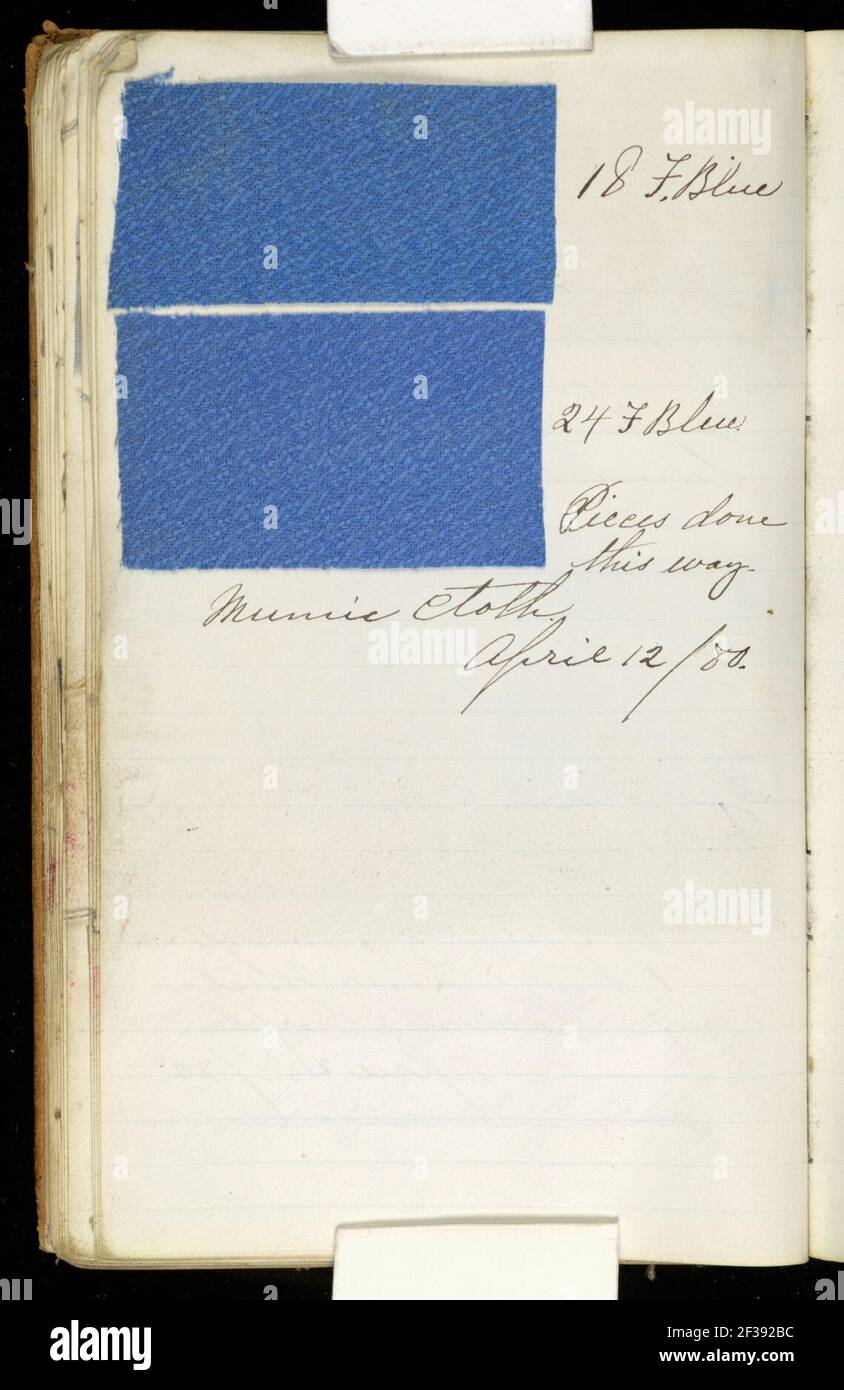 Printer's Sample Book (USA), 1880 Stock Photo - Alamy