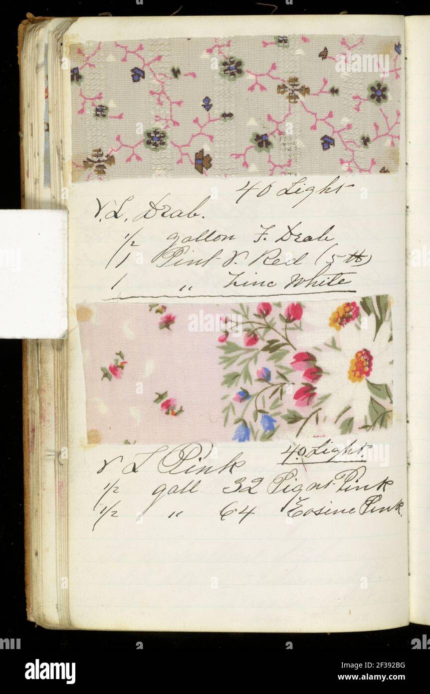 Printer's Sample Book (USA), 1880 Stock Photo - Alamy