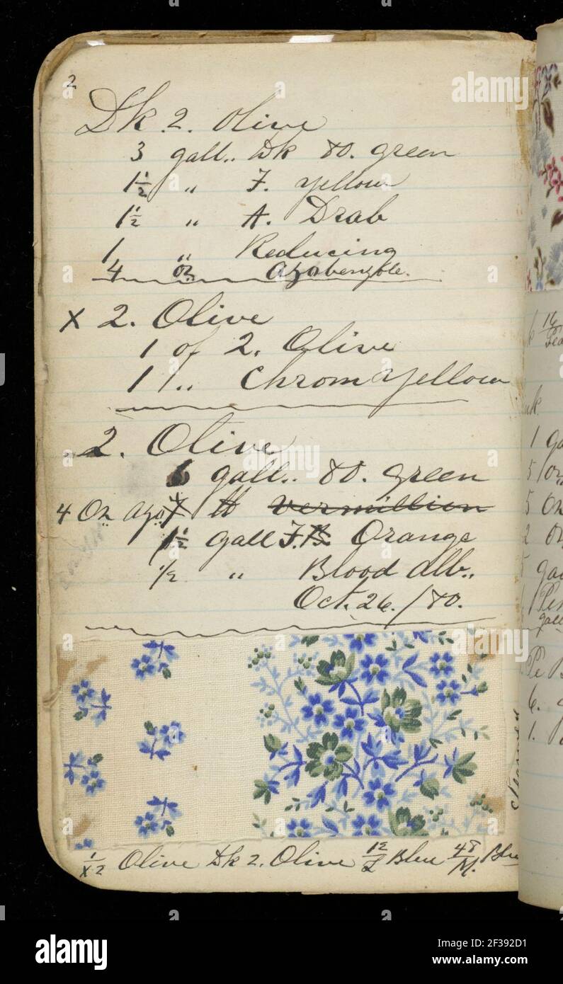 Printer's Sample Book (USA), 1880–81 Stock Photo - Alamy
