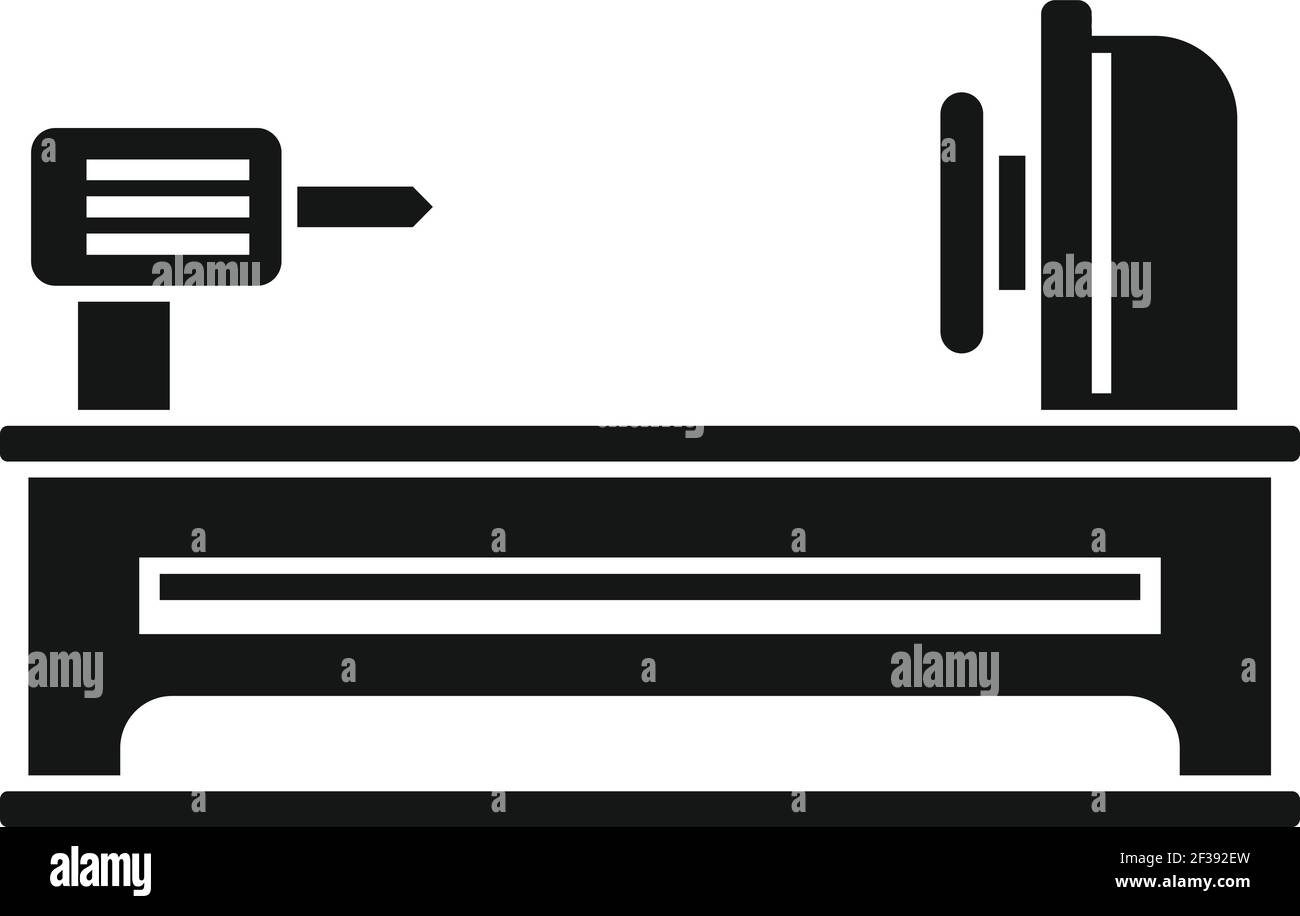 Electric lathe icon, simple style Stock Vector Image & Art - Alamy