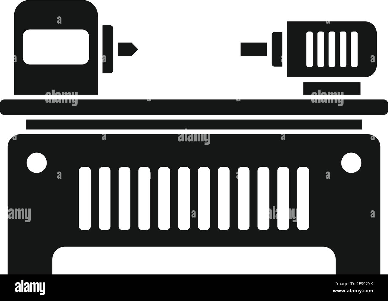 Boring lathe icon, simple style Stock Vector Image & Art - Alamy