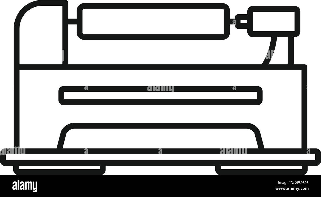 Control lathe icon, outline style Stock Vector Image & Art - Alamy