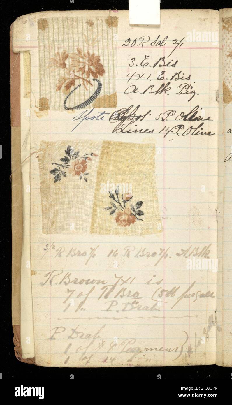 Printer's Sample Book (USA), 1884 Stock Photo - Alamy