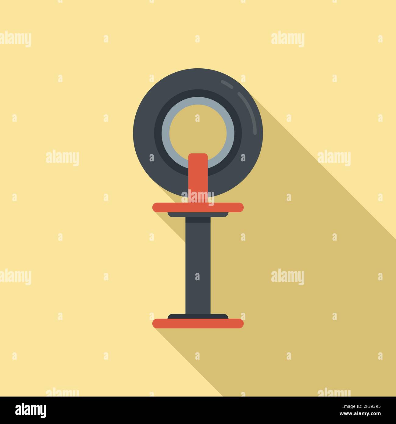 Tire repair icon, flat style Stock Vector Image & Art - Alamy