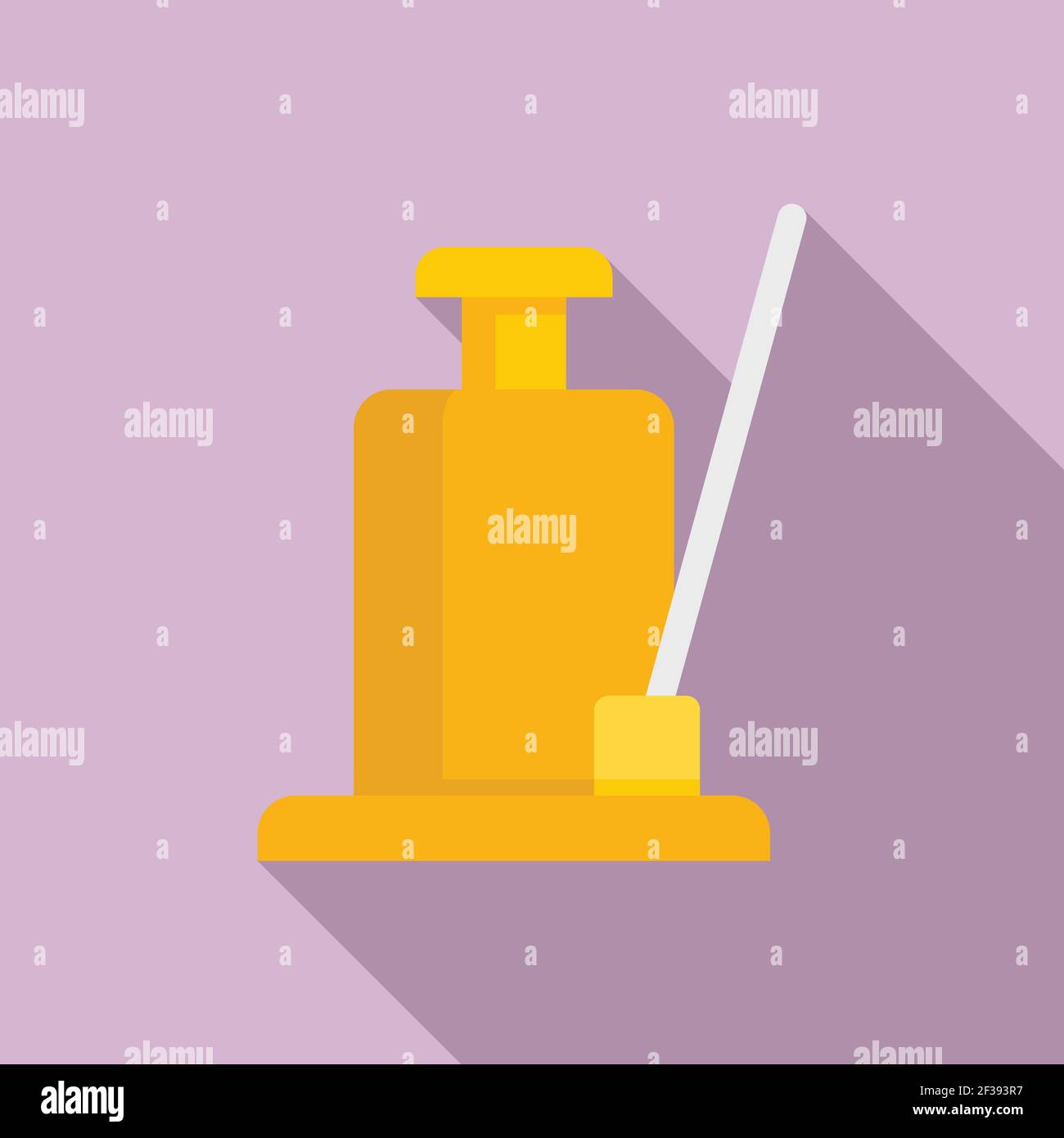 Hydraulic jack icon, flat style Stock Vector Image & Art - Alamy