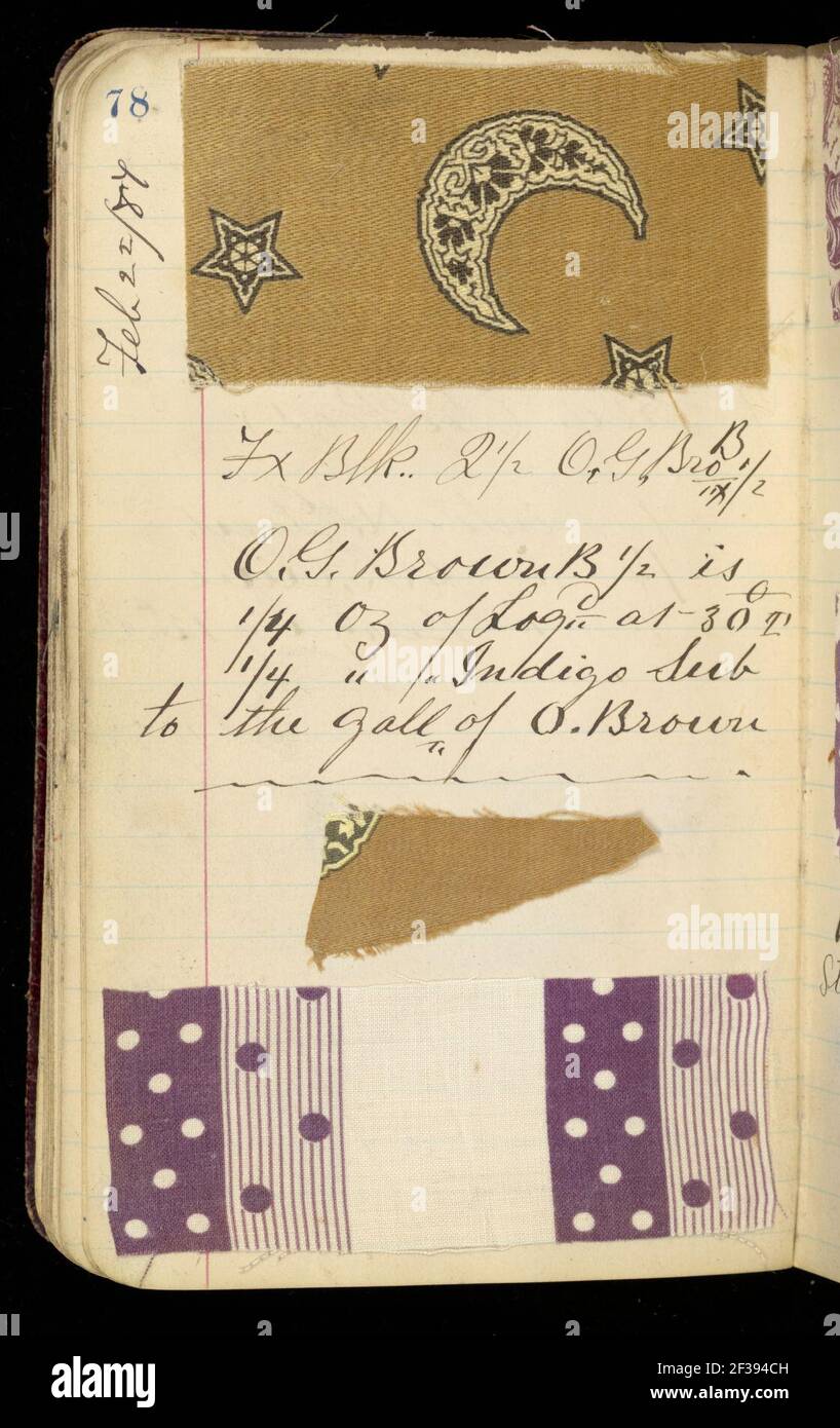Printer's Sample Book, Book 3 1887, 1886–88 Stock Photo - Alamy