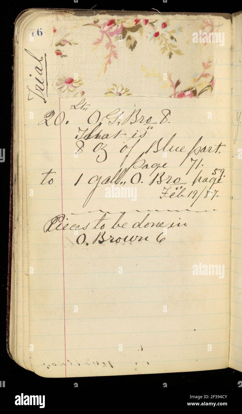 Printer's Sample Book, Book 3 1887, 1886–88 Stock Photo - Alamy