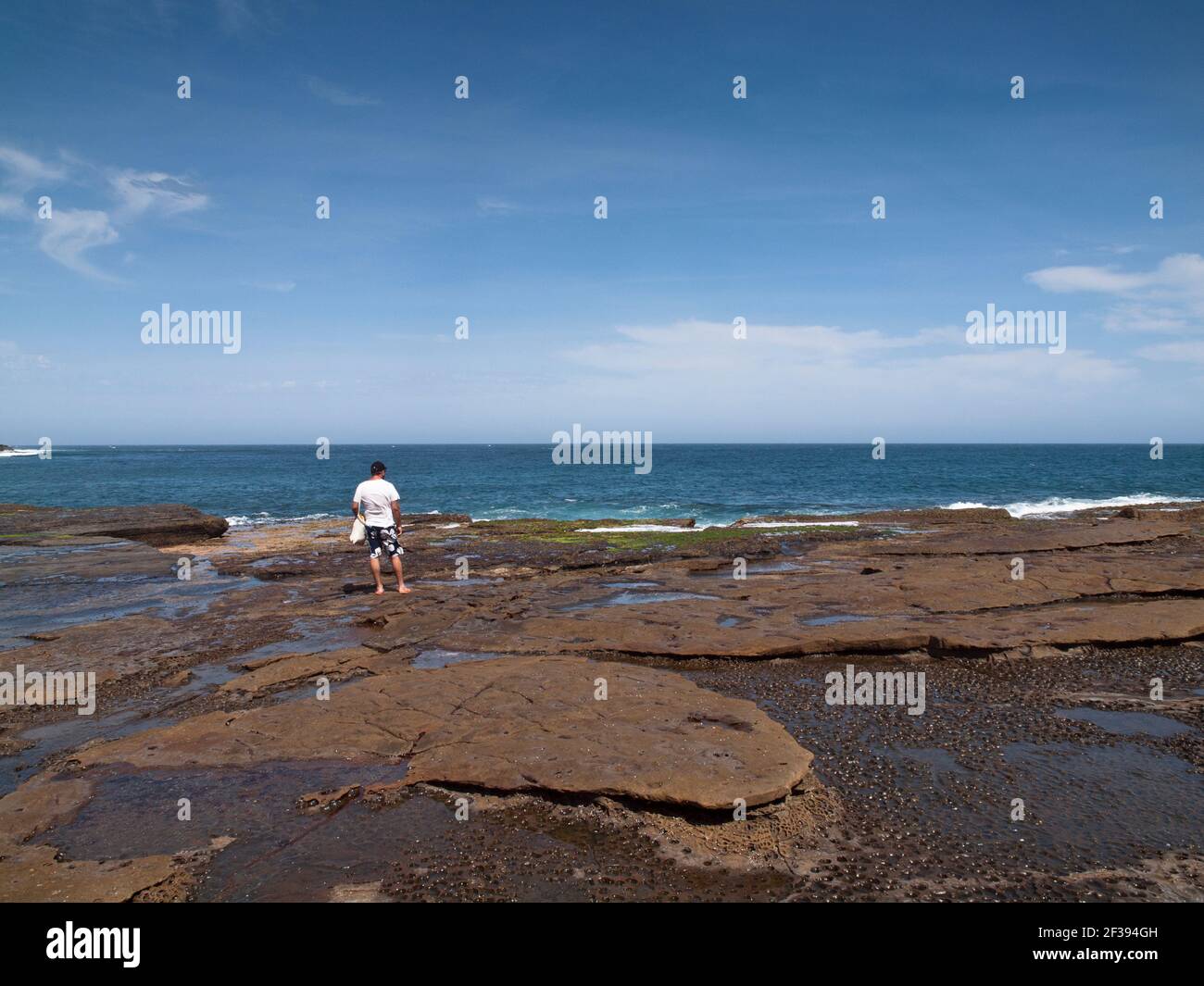 Flat rocky platform hi-res stock photography and images - Alamy
