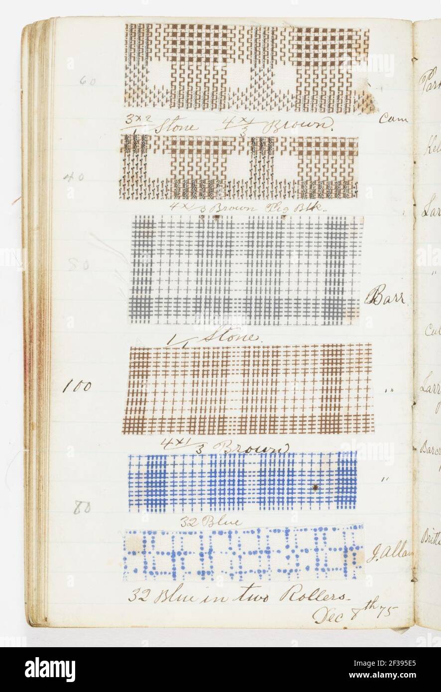 Printer's Sample Book, Prints 1871 and 1872, 1871–75 Stock Photo - Alamy